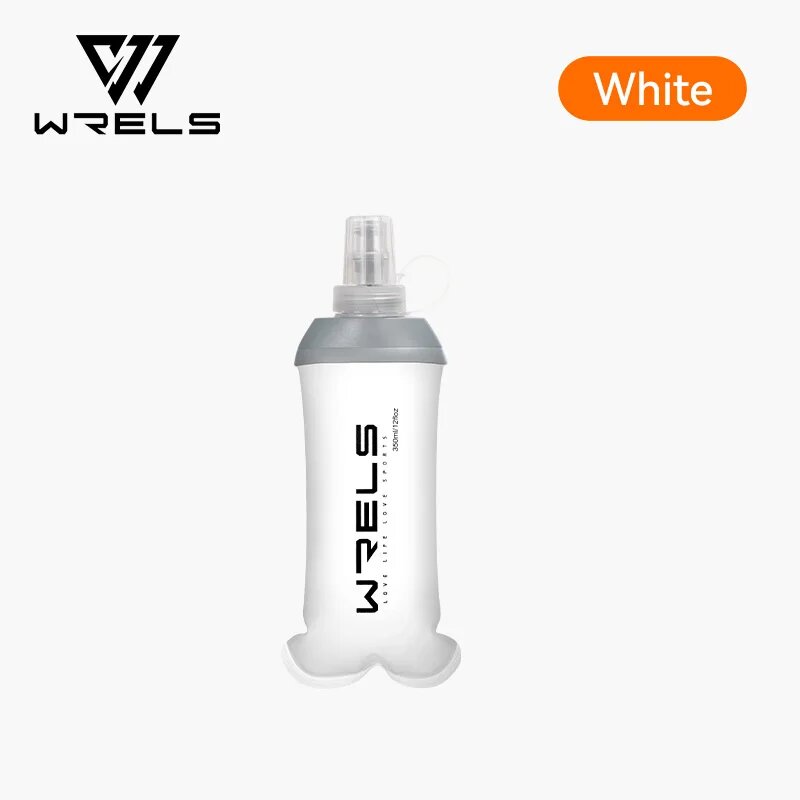Складная бутылка для воды WRELS 500 мл Белый, White 350ml