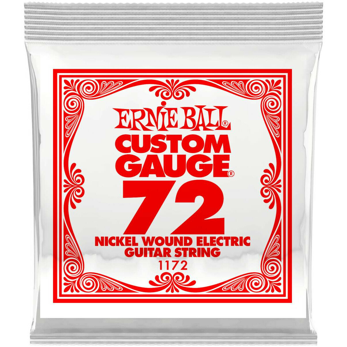 Одиночная струна для электрогитары 72 Ernie Ball 1172