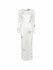 Платье Leslie Amon Sea shell-patch maxi dress, размер 42, grey