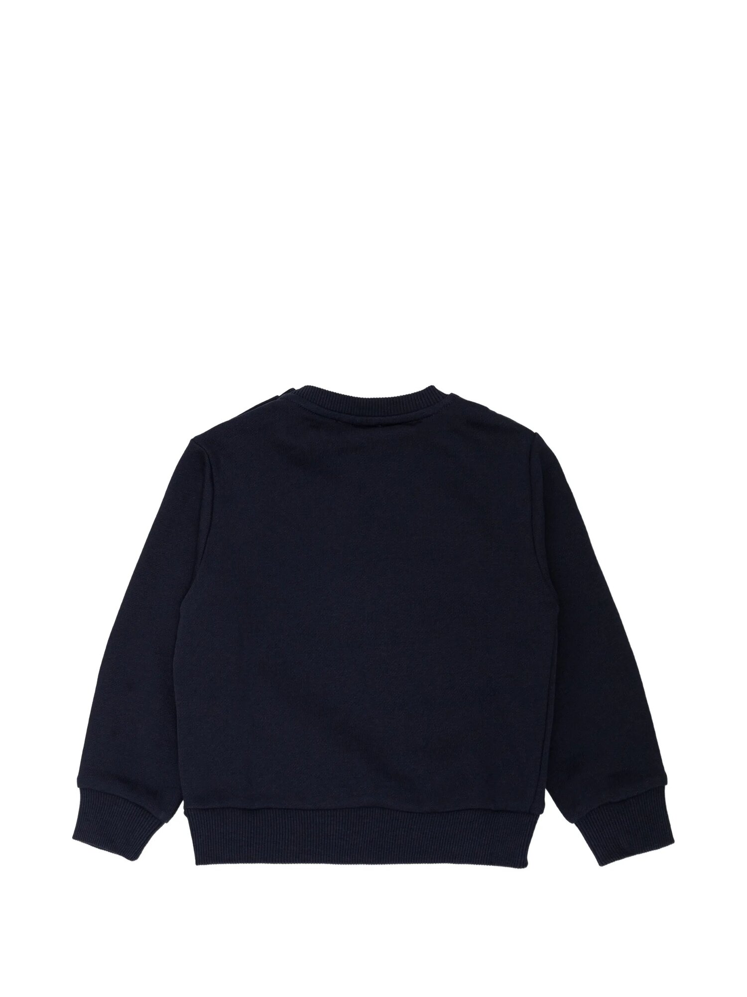 Толстовка Versace Sun-print button-detail sweatshirt, размер 76, синий — фото 1