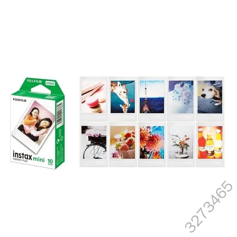 Картридж Fujifilm Instax Mini для моментальной фотосъемки, 10 снимков, кредитная карта, для фото, 6.2cm x 4.6cm