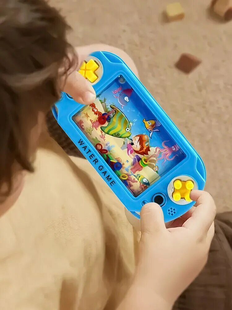Детская Игрушка С Водными Кольцами, Антистресс Игра На Морскую Тематику