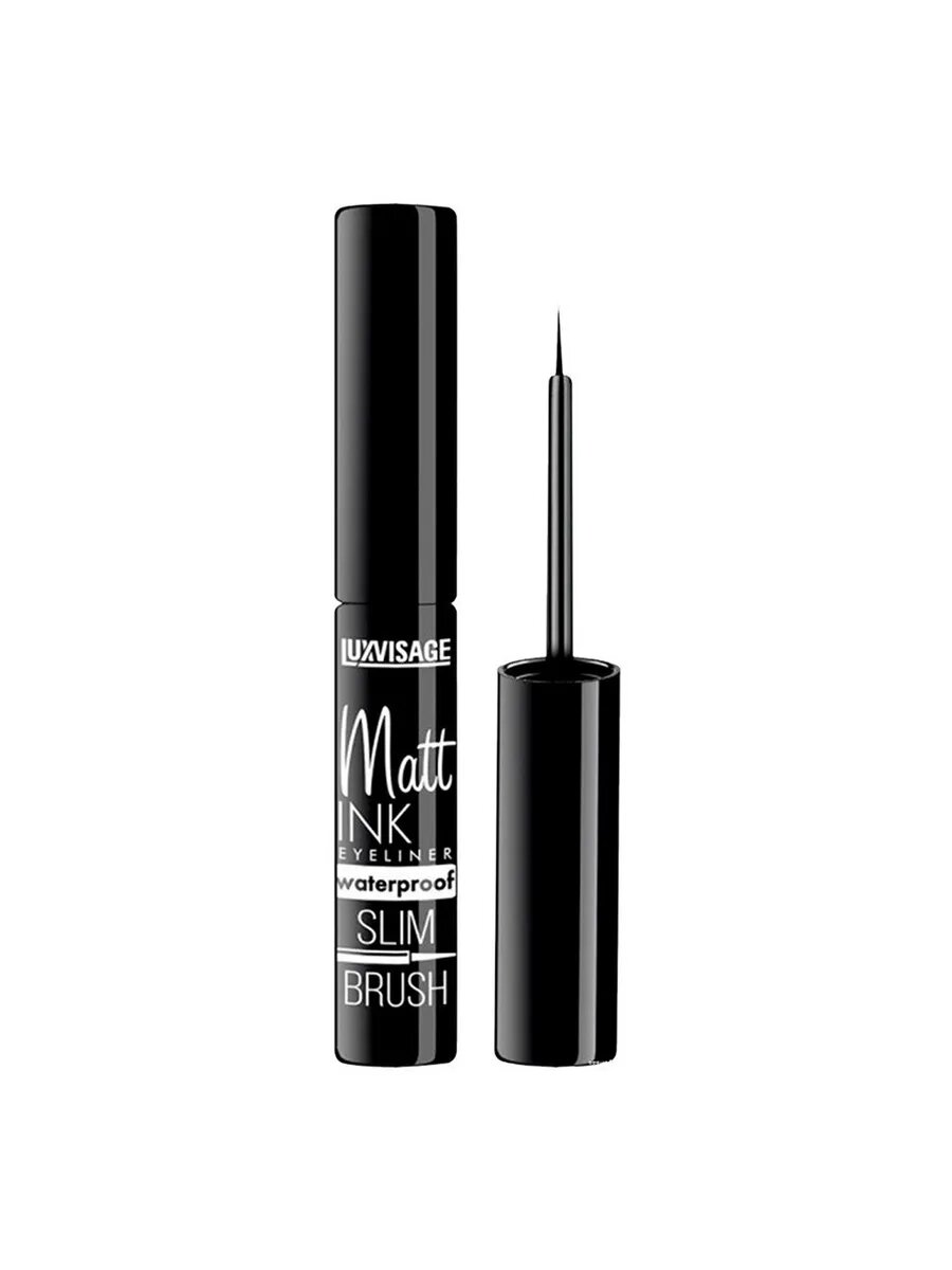 Подводка для век Luxvisage Matt Ink водостойкая Черная 4 г