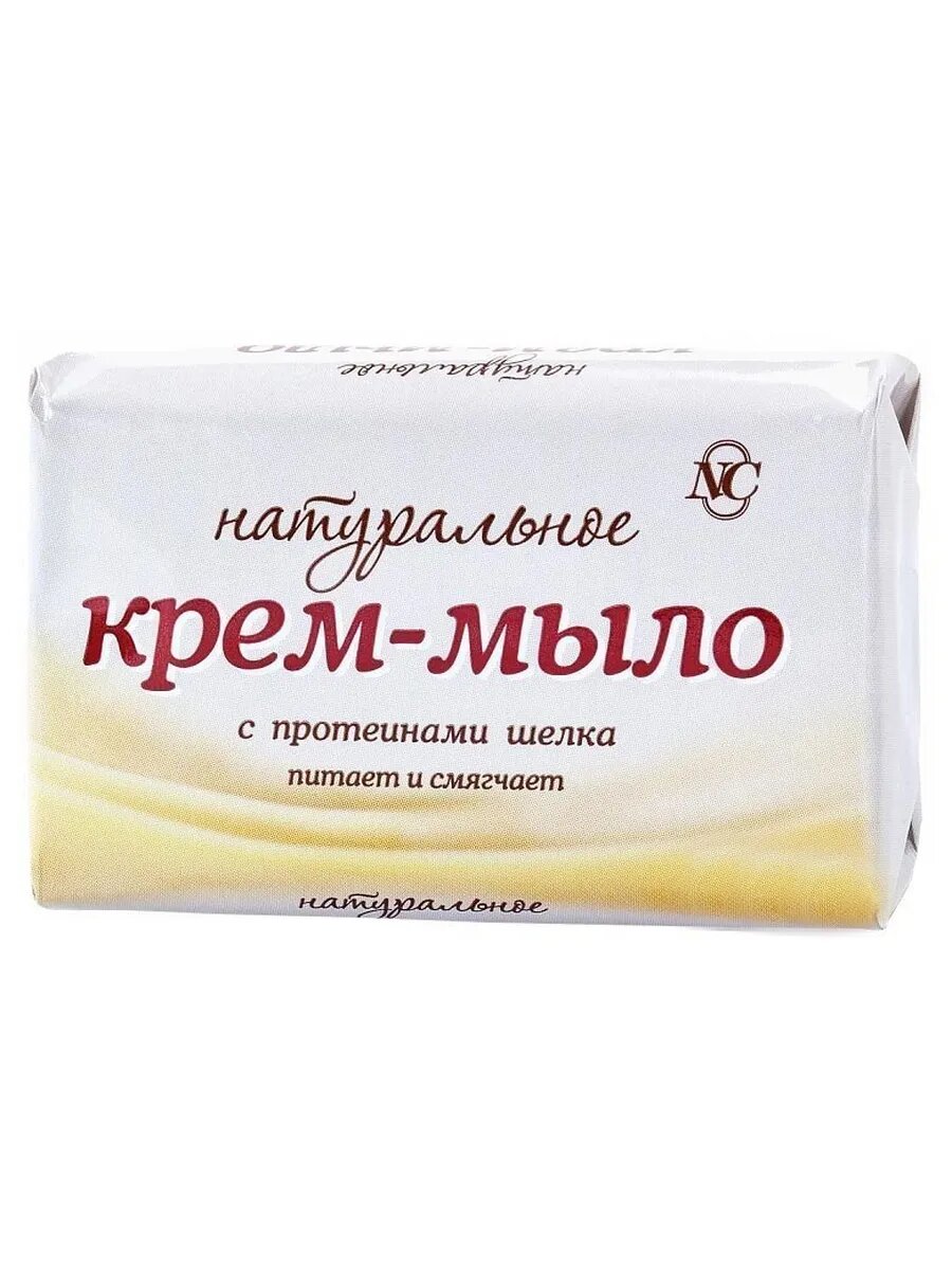 Крем-мыло Невская Косметика с протеинами шелка 90 г 1 шт