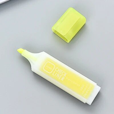 Жидкие маркеры Dot Ding 6 цветов Светло-желтый, A115-Yellow-1PC