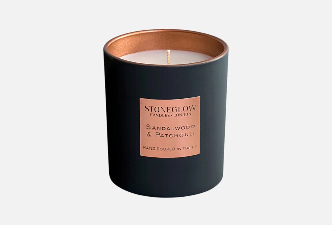 Stoneglow candels Сандаловое Дерево и Пачули Ароматическая свеча 220 г