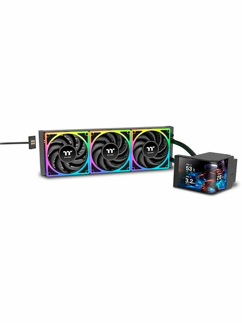 Система водяного охлаждения для ПК Thermaltake MAGCurve 360 Ultra ARGB CL-W453- PL12SW-A