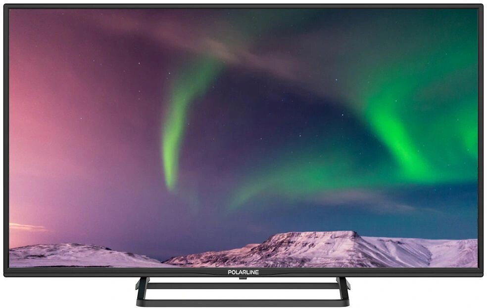 Телевизор LED PolarLine 40 40PL53TC-SM черный FULL HD 60Hz DVB-T DVB-T2 DVB-C USB WiFi Smart TV (RUS