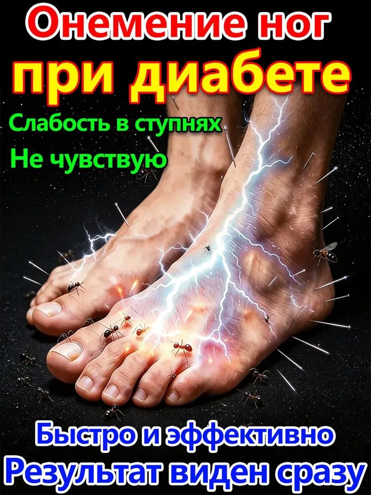 Мазь от онемения пальцев, кистей, локтей, плеч и ног 50 г