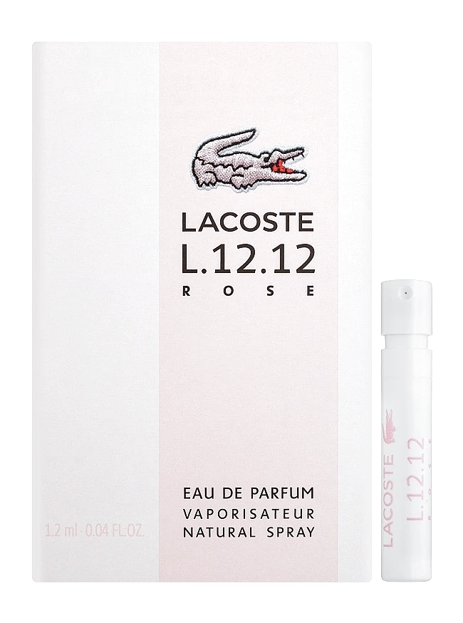 Парфюмерная вода Лакост Эль 12 12 Розе миниатюра 1.2 мл для женщин - Lacoste L 12 12 Rose