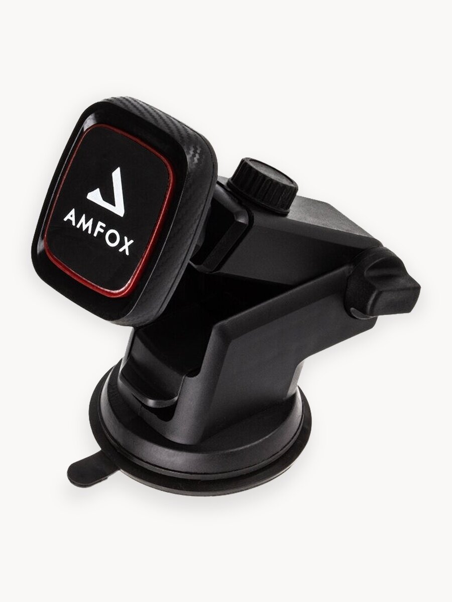 Держатель для телефона в машину на присоске выдвижной, на магнитах, автодержатель