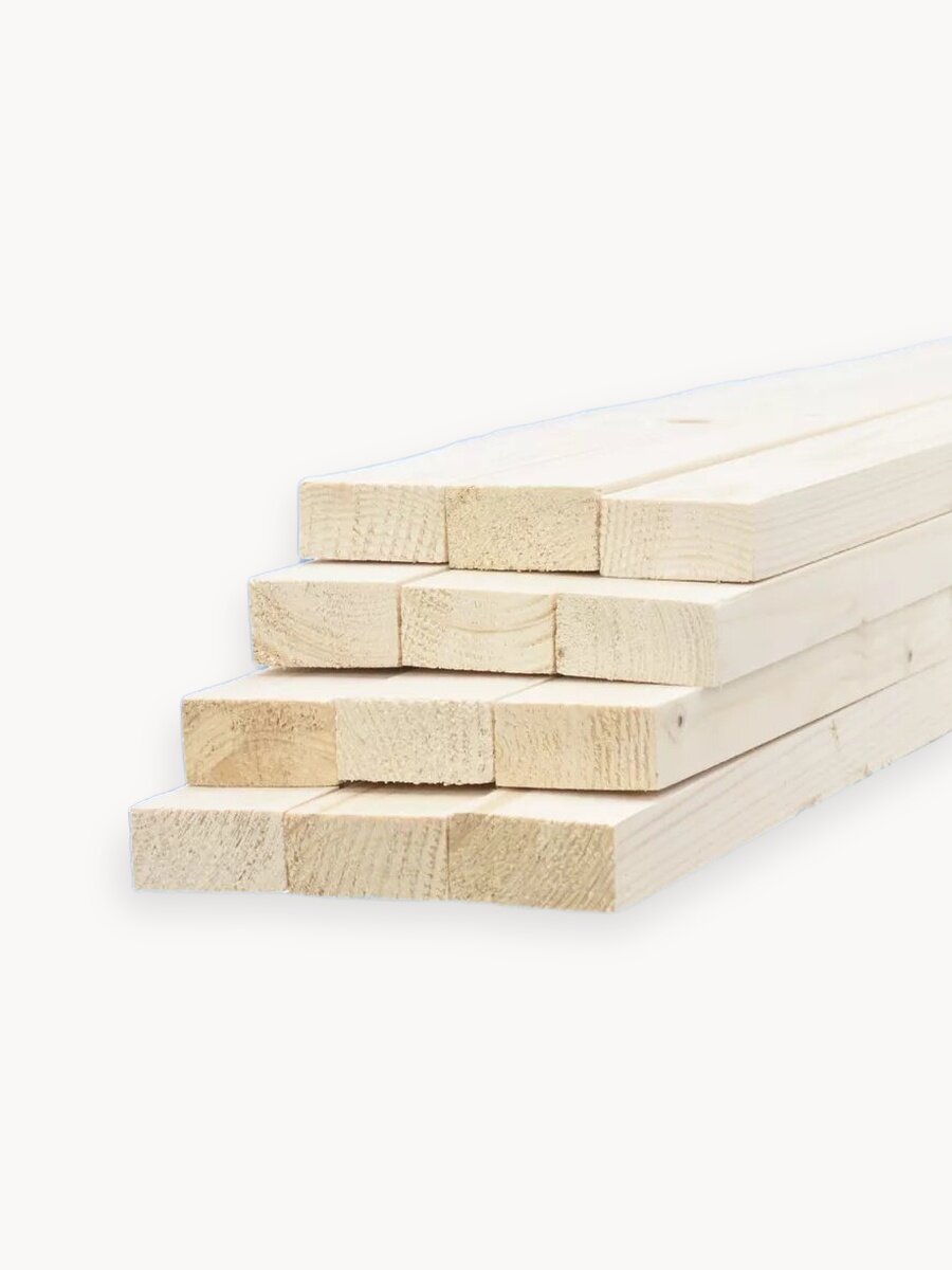 Рейка деревянная категория A из хвои для отделки