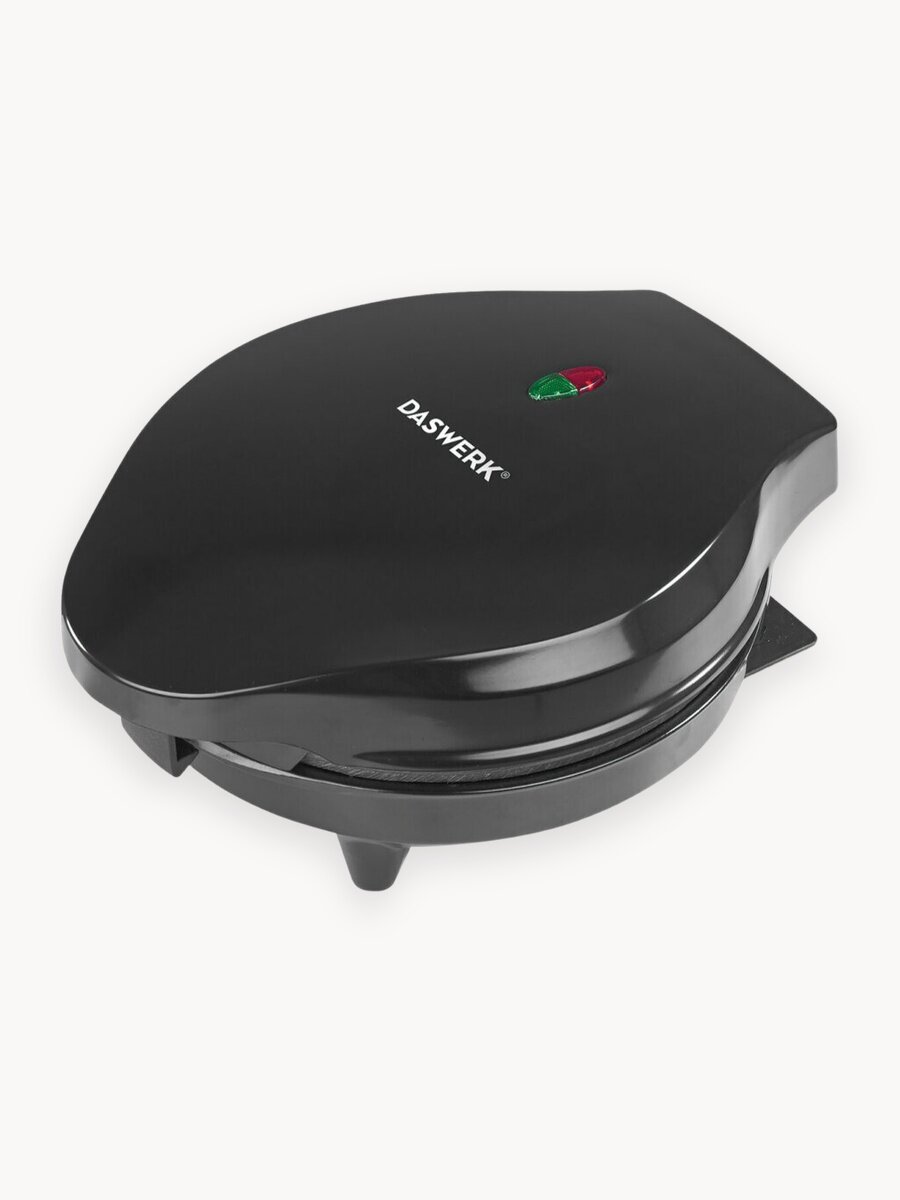 Вафельница, бутербродница, сэндвичница электрическая для венских вафель сердечек, электровафельница антипригарная, 1200 Вт, Daswerk (Дасверк) WM-7, 455654