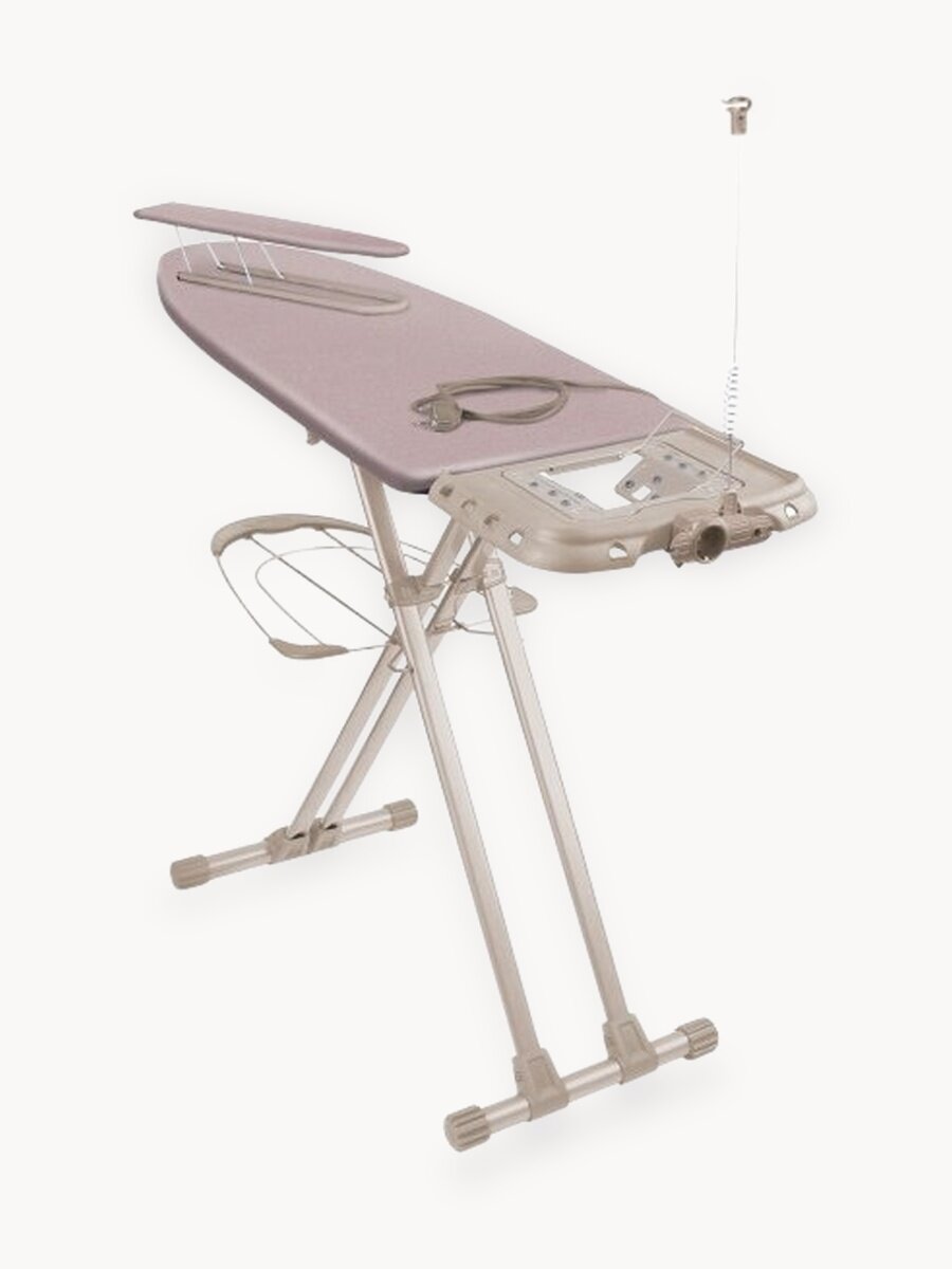 Гладильная доска Nika Валенсия 1 тефлон 123,5х46 см (в инд. гофрокоробе) пудровый (НВ1Т/9)