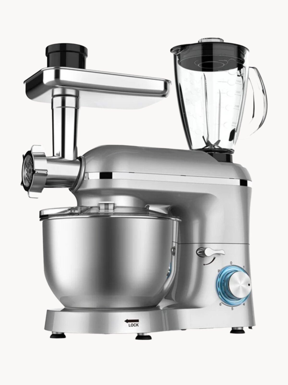 Кухонный комбайн 5в1, мясорубка, миксер, блендер, овощерезка12