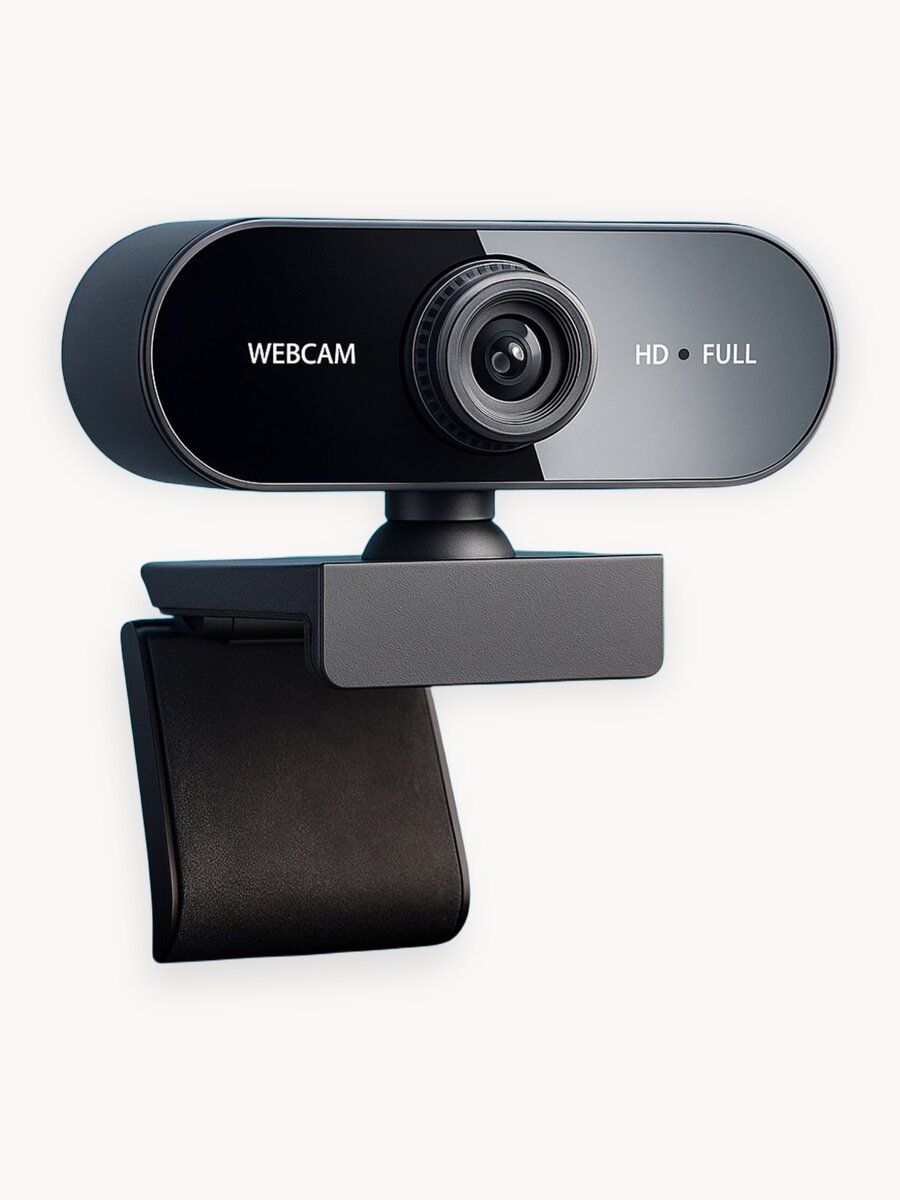 Веб-камера, 1080Р, HD, для компьютера и ноутбука, со встроенным микрофоном, профессиональная x10