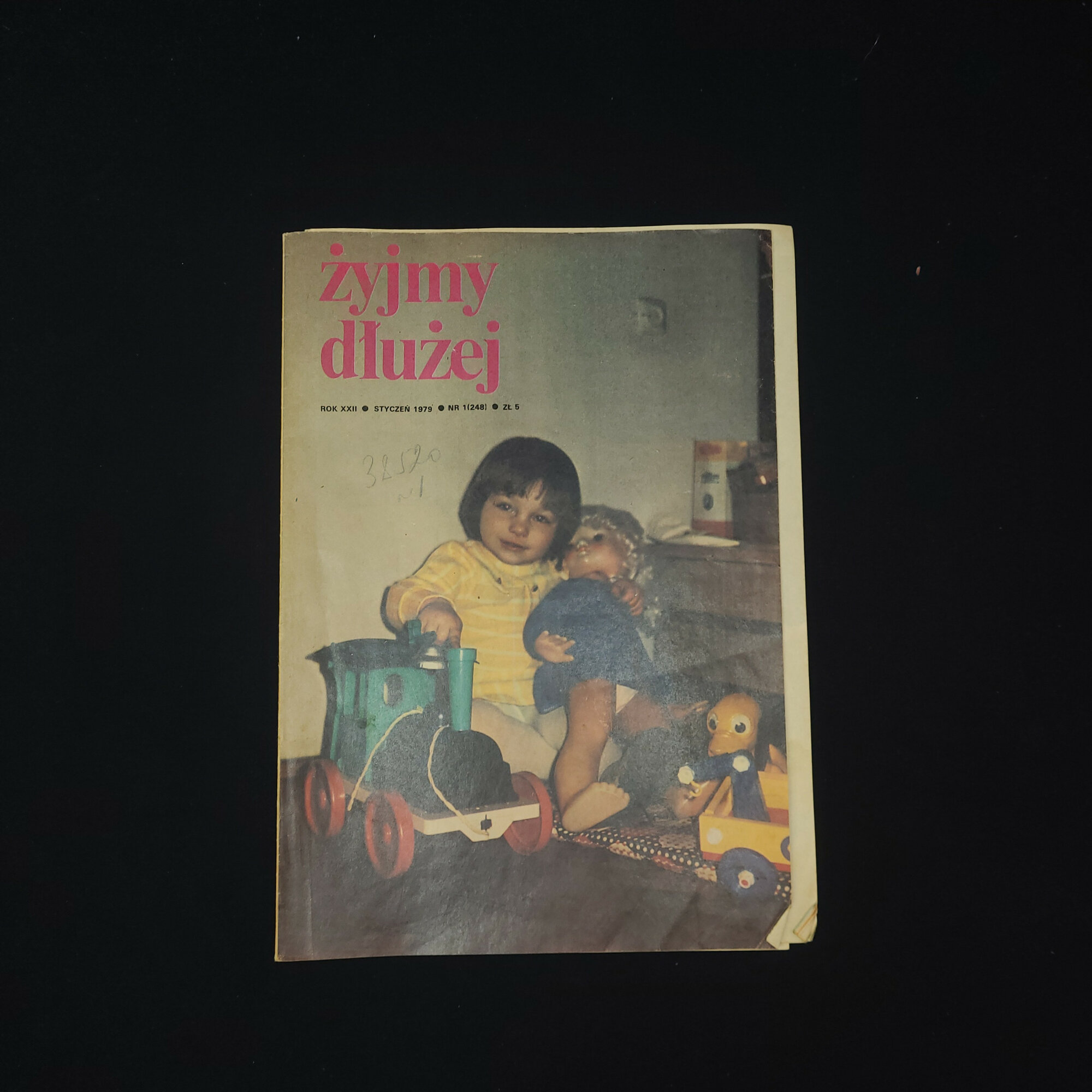 Żyjmy dłużej. Антикварная книга.