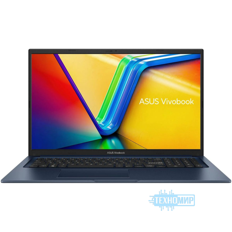 Ноутбук ASUS VivoBook X1704VA-AU1108 Intel Core 7 150U/17.3/1920 x 1080 IPS/16GB/512 SSD/DOS