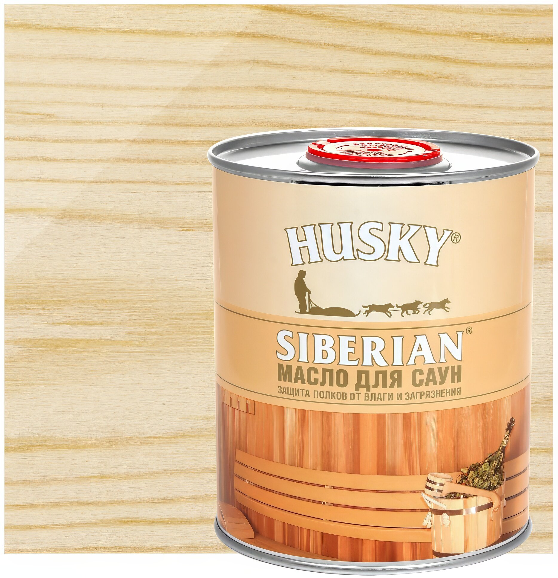 Масло для саун Husky Siberian цвет прозрачный 0.9 л