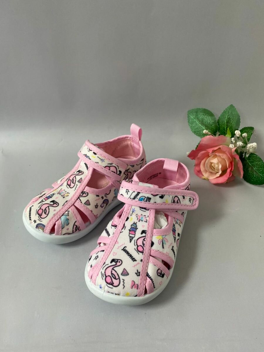 Туфли Мурсу текстильные для девочек 23 размер