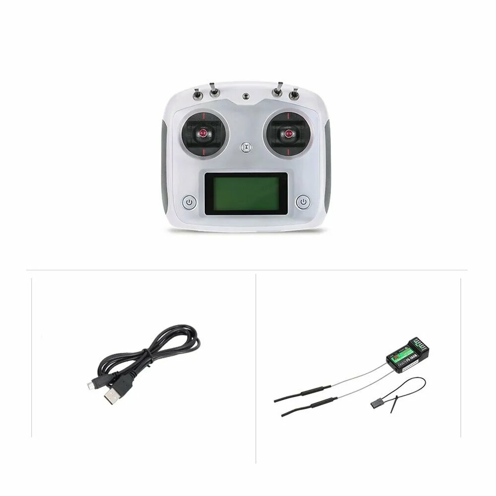 Оригинальный Flysky FS-i6s 2.4G 10CH AFHDS 2A сенсорный передатчик с FS-iA6B