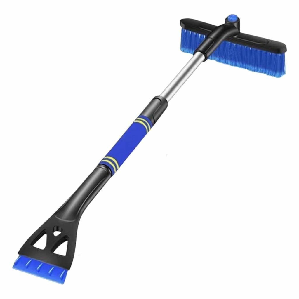 Снегоуборочный инструмент "Три в одном" для бортового снегоуборочного погрузчика- синий