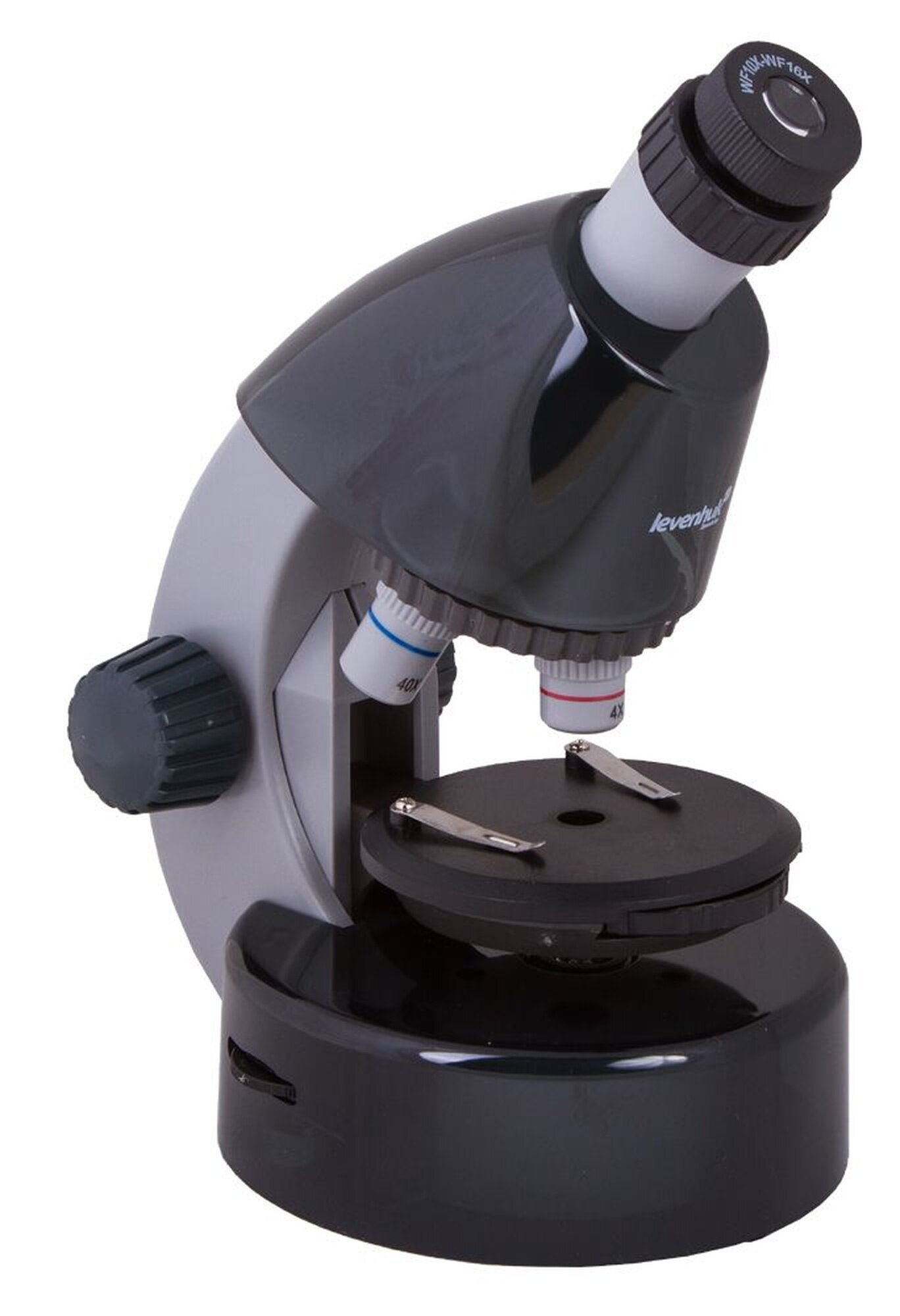 Микроскоп Levenhuk LabZZ M101, для начинающих, с подсветкой, на батарейках