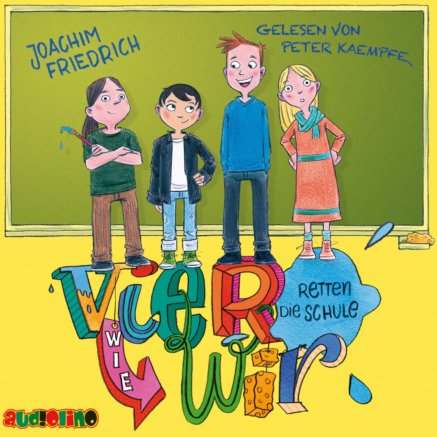 Vier wie wir retten die Schule - Vier wie wir 1 [Аудиокнига]