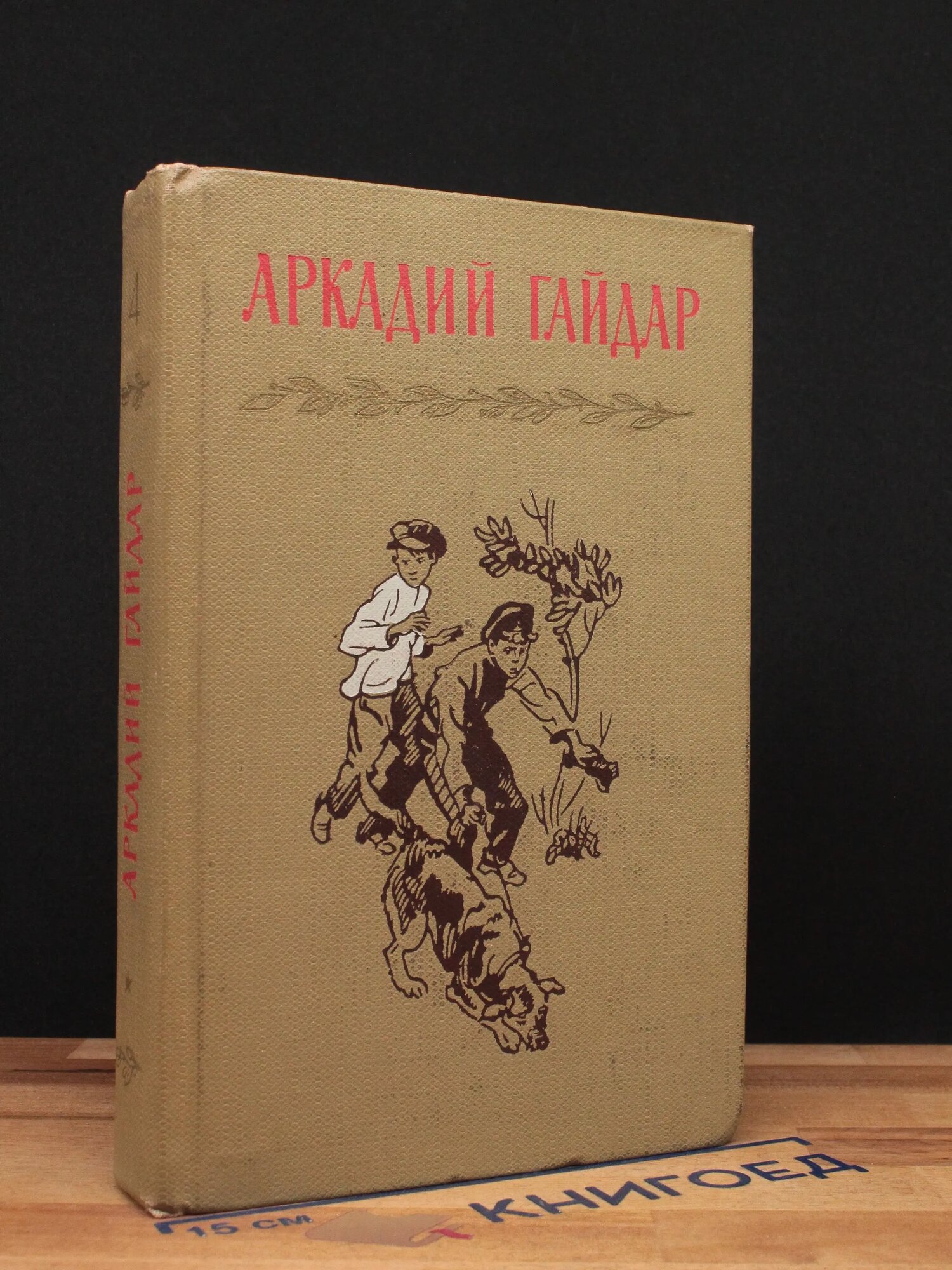Книга. Аркадий Гайдар. Собрание сочинений. Том 4 1965 (20373946686068)