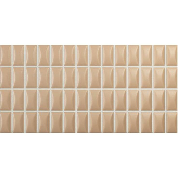 Керамическая плитка WOW 3D Bars 135554 12.5x25 Матовая Бежевый