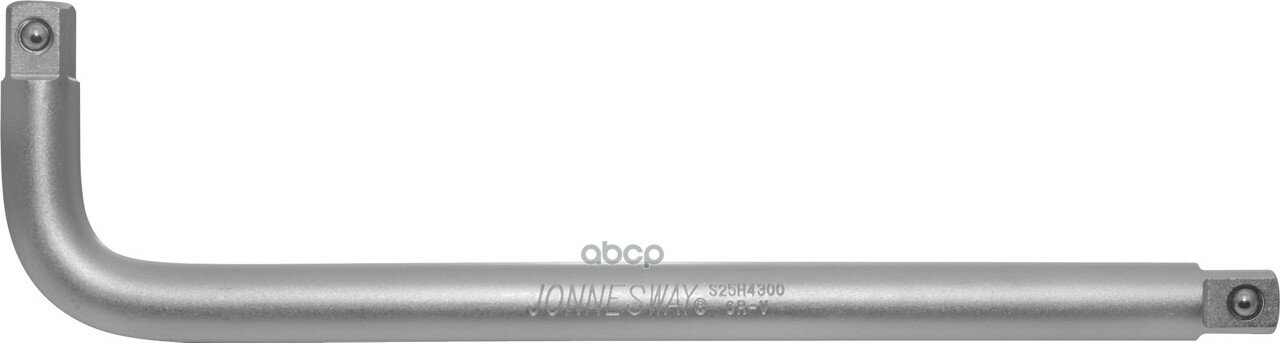 Вороток Г-образный 1/2"DR, 260 мм Jonnesway арт. S25H4300