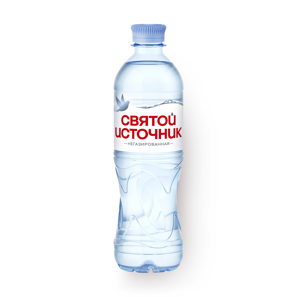 Вода "Святой источник", негазированная, пластиковая бутылка, 0,5 л