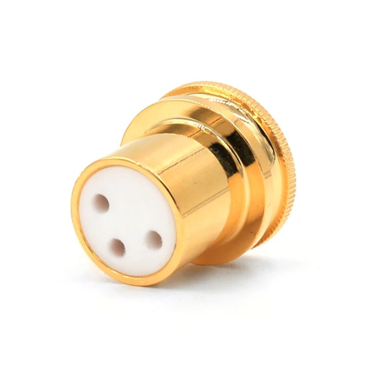 Колпачки XLR/RCA 4шт, Gold-plated mother