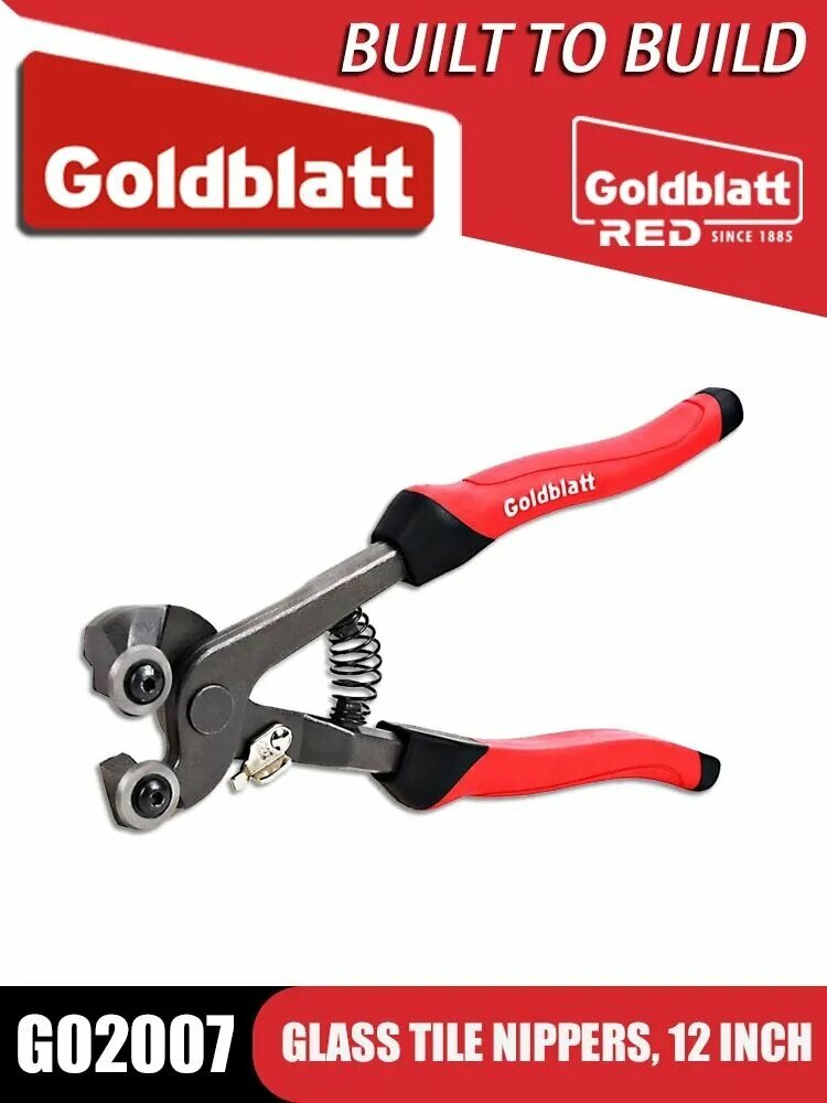 Goldblatt G02007 Щипцы для стеклянной плитки, 12 дюймов