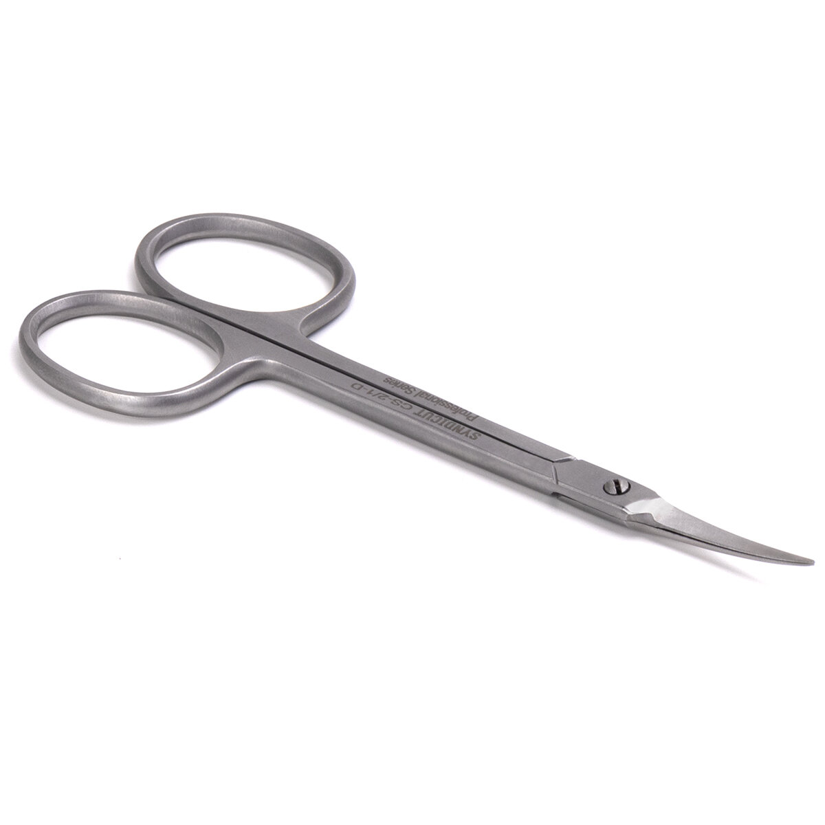 Ножницы для кожи Metzger, CS-2/1 (CVD) , изогнутые , ручная заточка ,