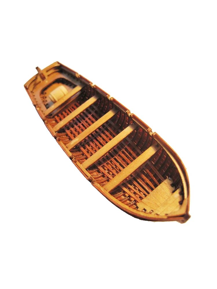 Длина 135 мм J7504, модель спасательной лодки, строительный комплект, масштаб 1/75 HMS, рандомная спасательная лодка