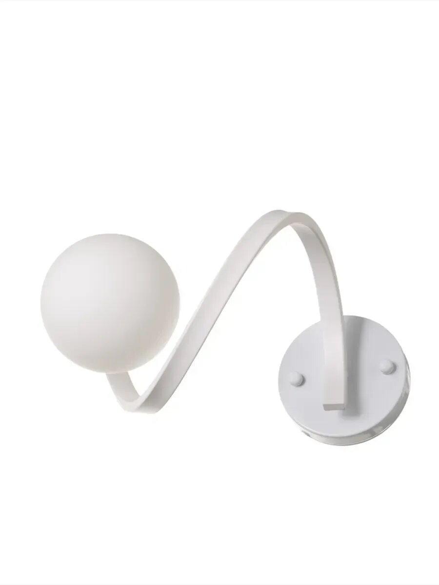 Бра настенный Nadine, 1×10 Вт, Gu10, белый, 37×16×32см