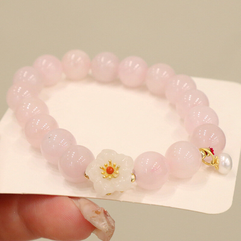 Браслет для гадания, YM Mall из агата синего с котом приносит стиль