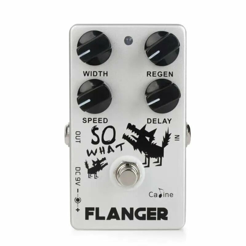 Педаль эффектов для электрогитары и бас-гитары Caline CP-66 So What Classic Flanger