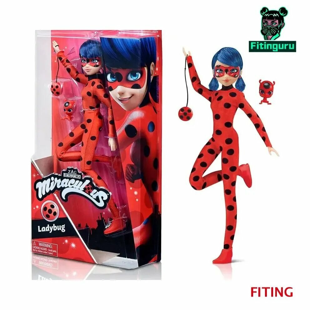 Игровой набор "Леди Баг и Супер-кот" , Кукла Тайный супергерой: Маринет , Miraculous