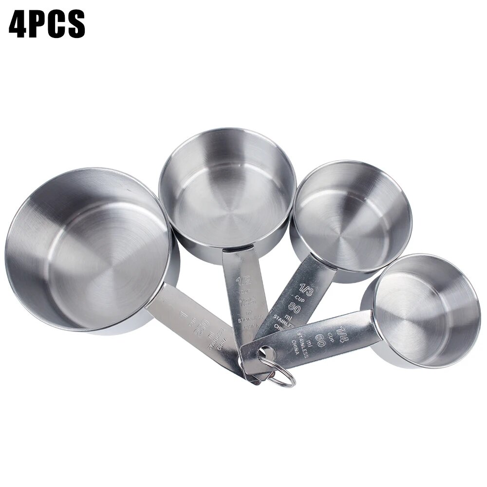 Мерные ложки NICEYARD из нержавеющей стали 1/4/6 шт 4pcs