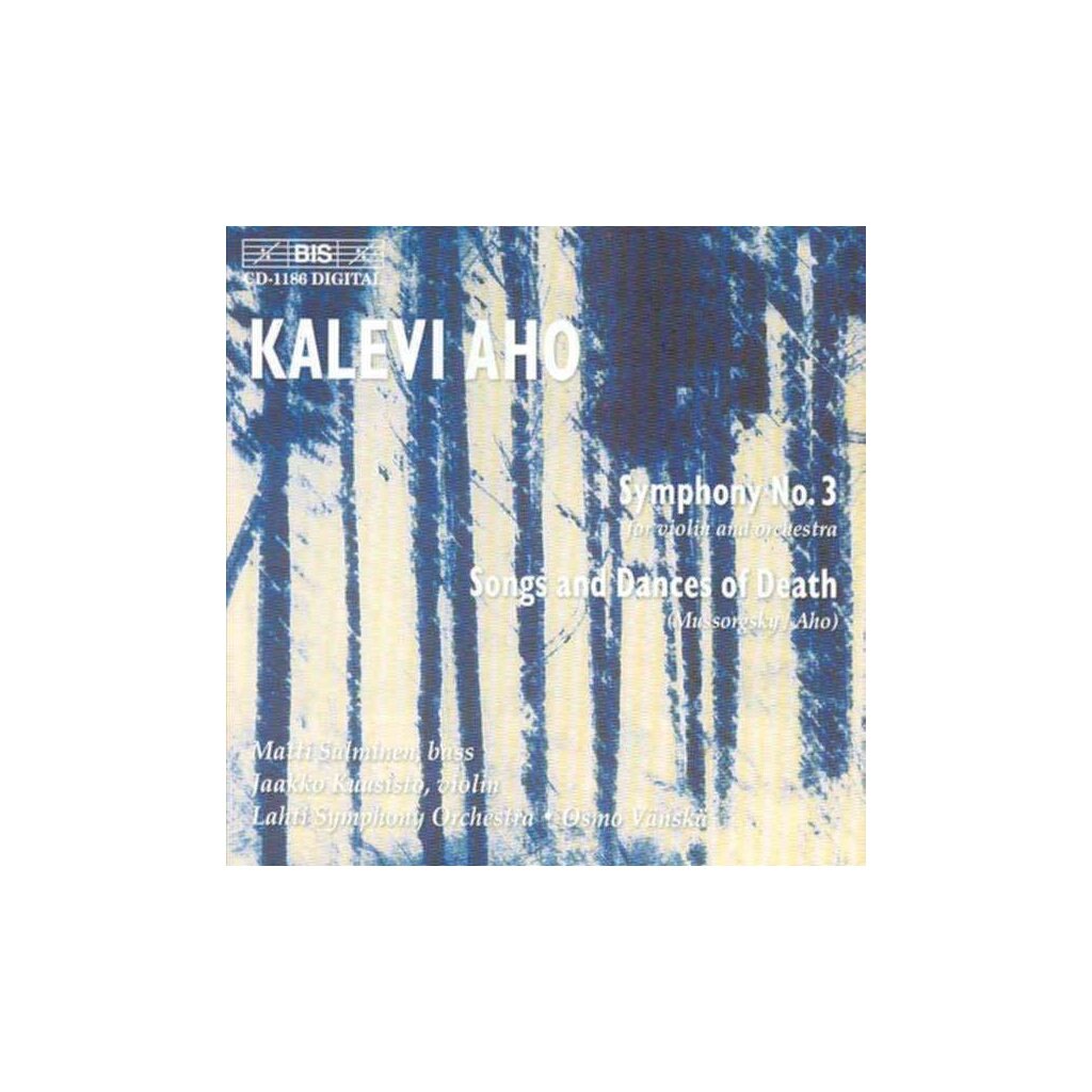 Диск Kalevi Aho (geb. 1949) - Symphonie Nr.3 (1 CD)