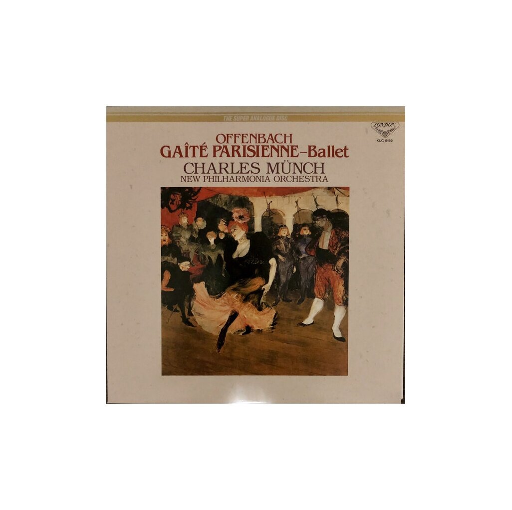 Виниловая пластинка CHARLES MUNCH-NEW PHIL.ORCH: OFFENBACH GAITE PARISIENNE / 180GR. SUPER (1 LP)