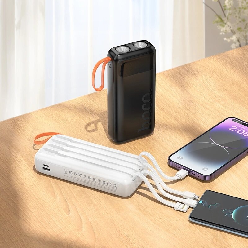 Повербанк Power bank для телефона J151A 20000mAh, черный