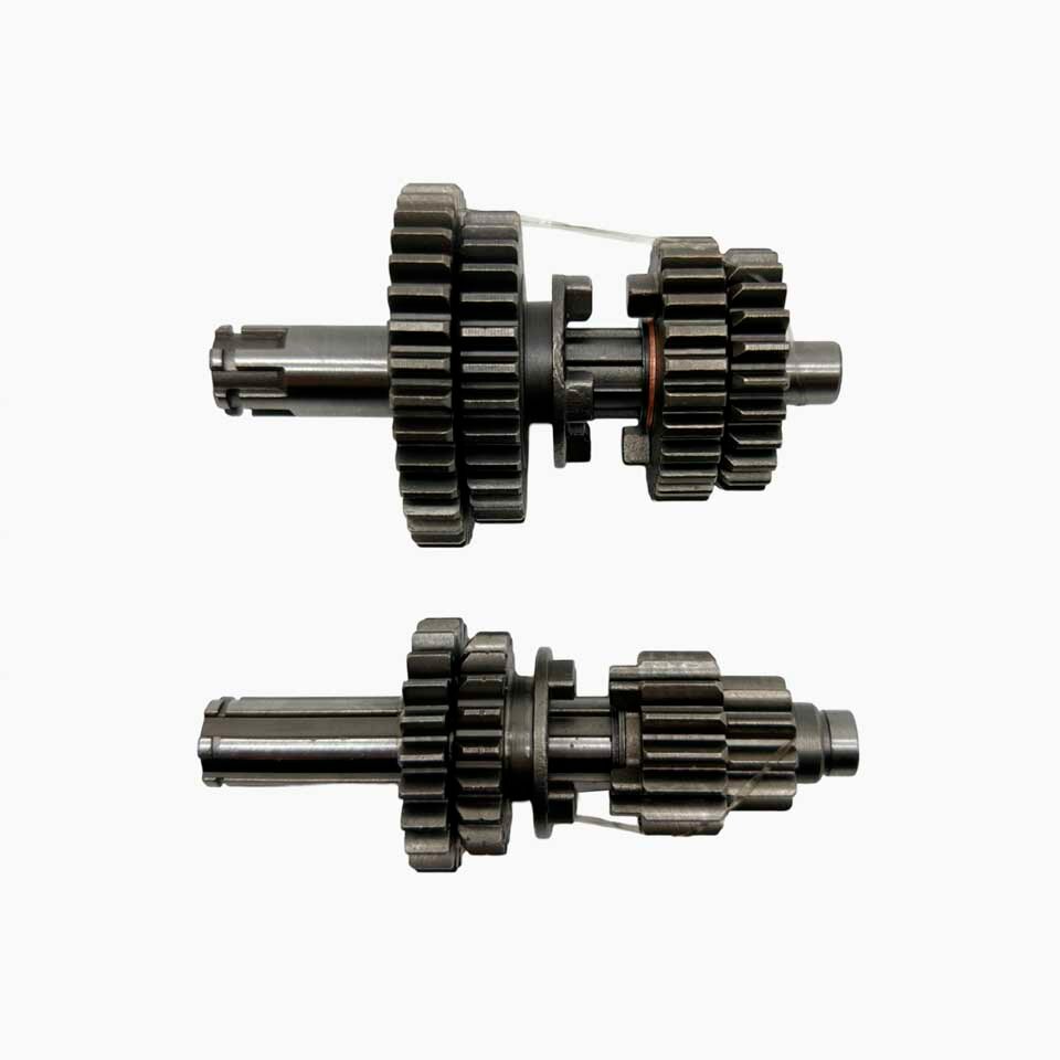 Валы коробки передач 50-125см3 на мотоцикл 139FMB, 147FMD, 152FMH, 154FMI, TTR125, Альфа, Дельта (вал под шариковый подшипник)