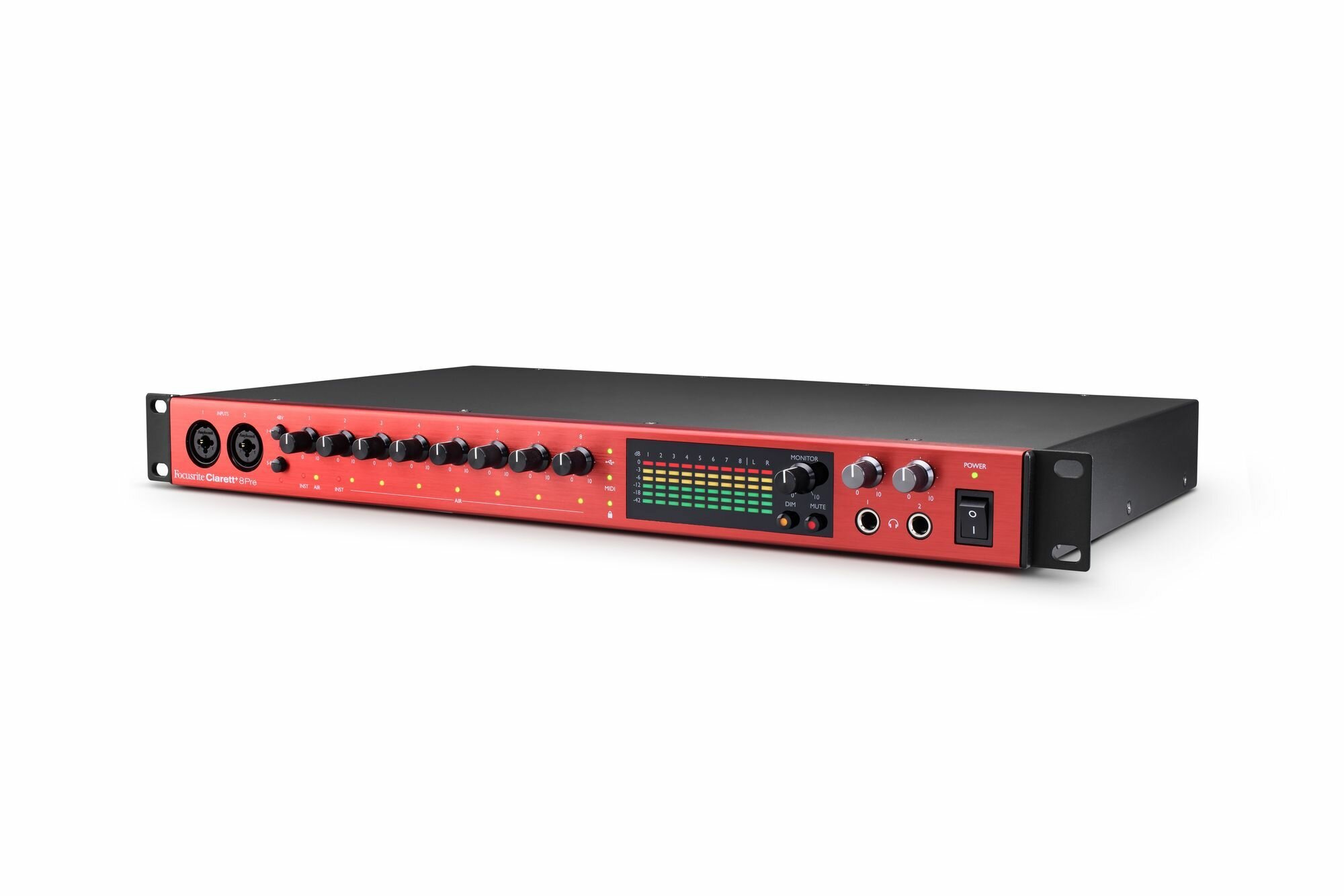 Аудиоинтерфейс Focusrite Clarett+ 8Pre — фото 1