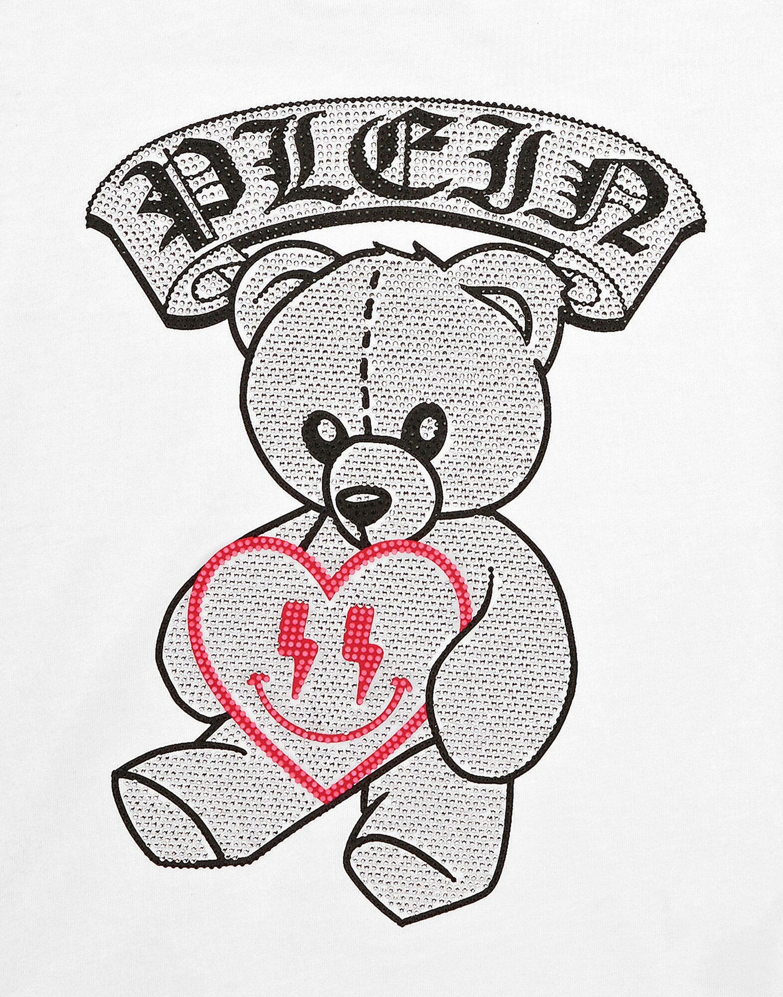 Футболка PHILIPP PLEIN, размер 128, белый — фото 1