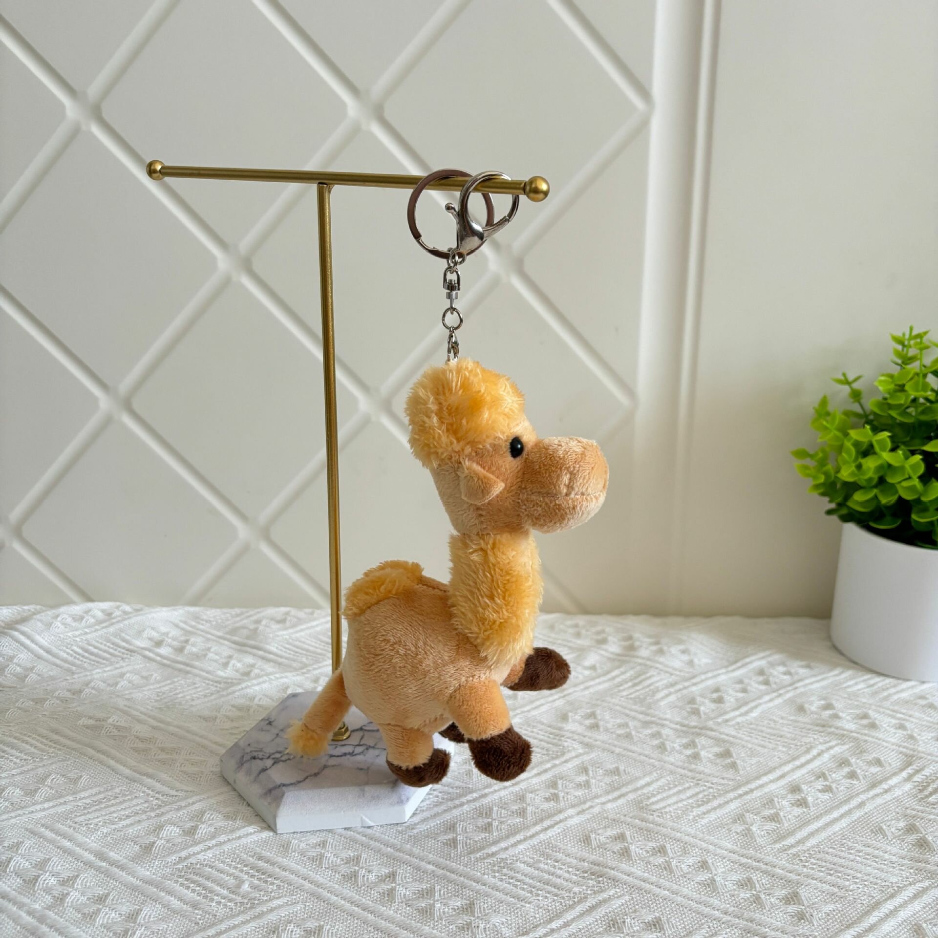 Милый плюшевый кулон в виде верблюда, брелок с верблюжьим пустынным верблюдом Гансу Дуньхуан, туристическое агентство,