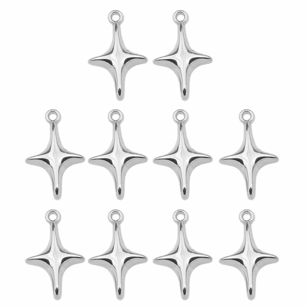 Бусинка для ожерелья в 10 штук подвесных ювелирных изделий звездных украшений.