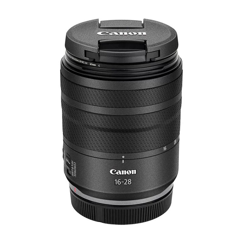 JJC Карбоновая пленка для защиты объектива Canon RF 16-28mm f/2.8 IS STM - Глубокий серый
